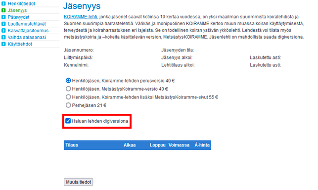 Koiramme-digilehti | Suomen Kennelliitto